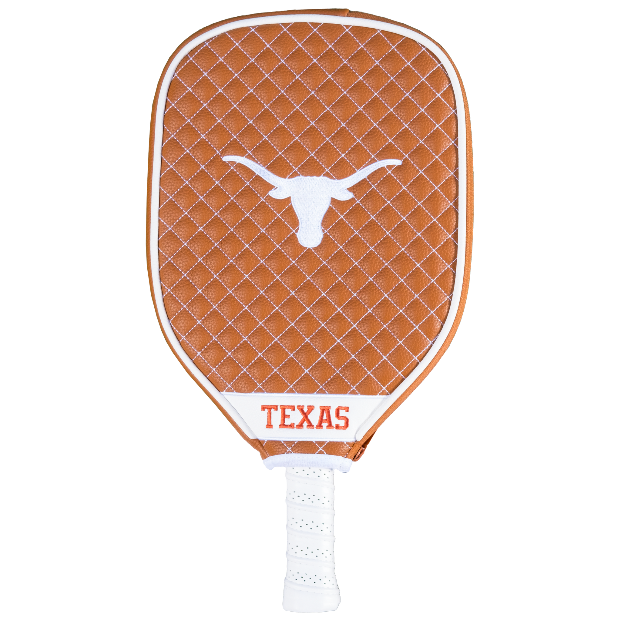 Texas Longhorns Quilted Pickleball Paddle Cover (dark Orange) | Shop ...