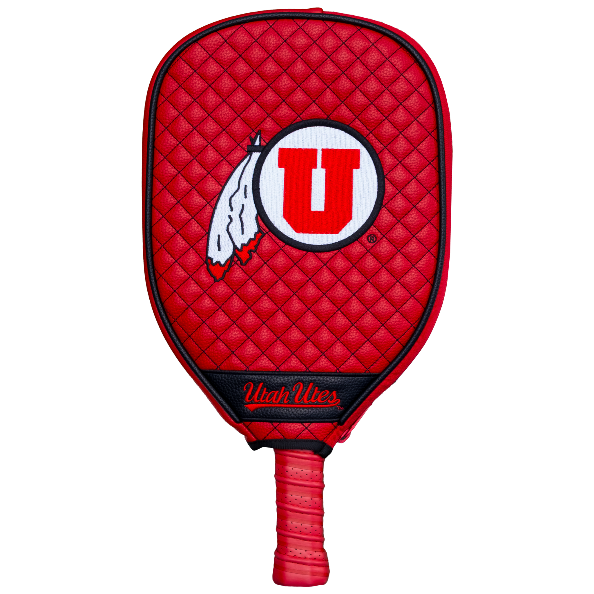 Utah Utes Quilted Pickleball Paddle Cover (red) | Shop Pickleball ...